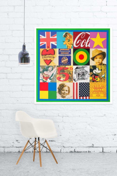Peter Blake Sources of Pop Art IV - The Whisper Gallery