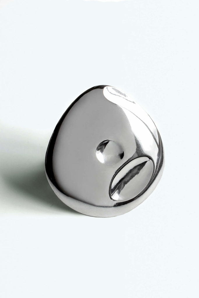 The Painter’s Silver Ring in Eco Silver - The Whisper Gallery